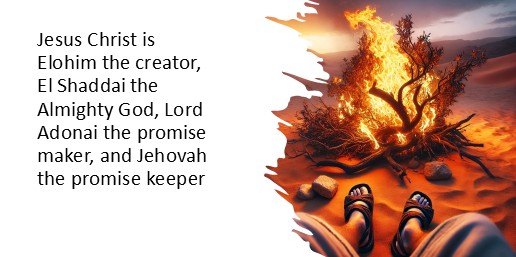 Jesus Christ is El Shaddai and Jehovah - BibleTruths